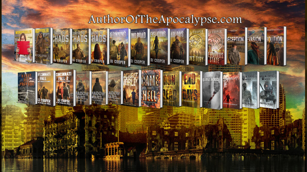 Author of the Apocalypse Books - DJ Cooper
